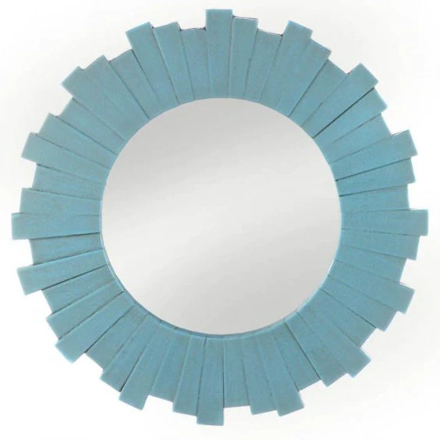 Blue Sunburst Wall Mirror - Walmart.com