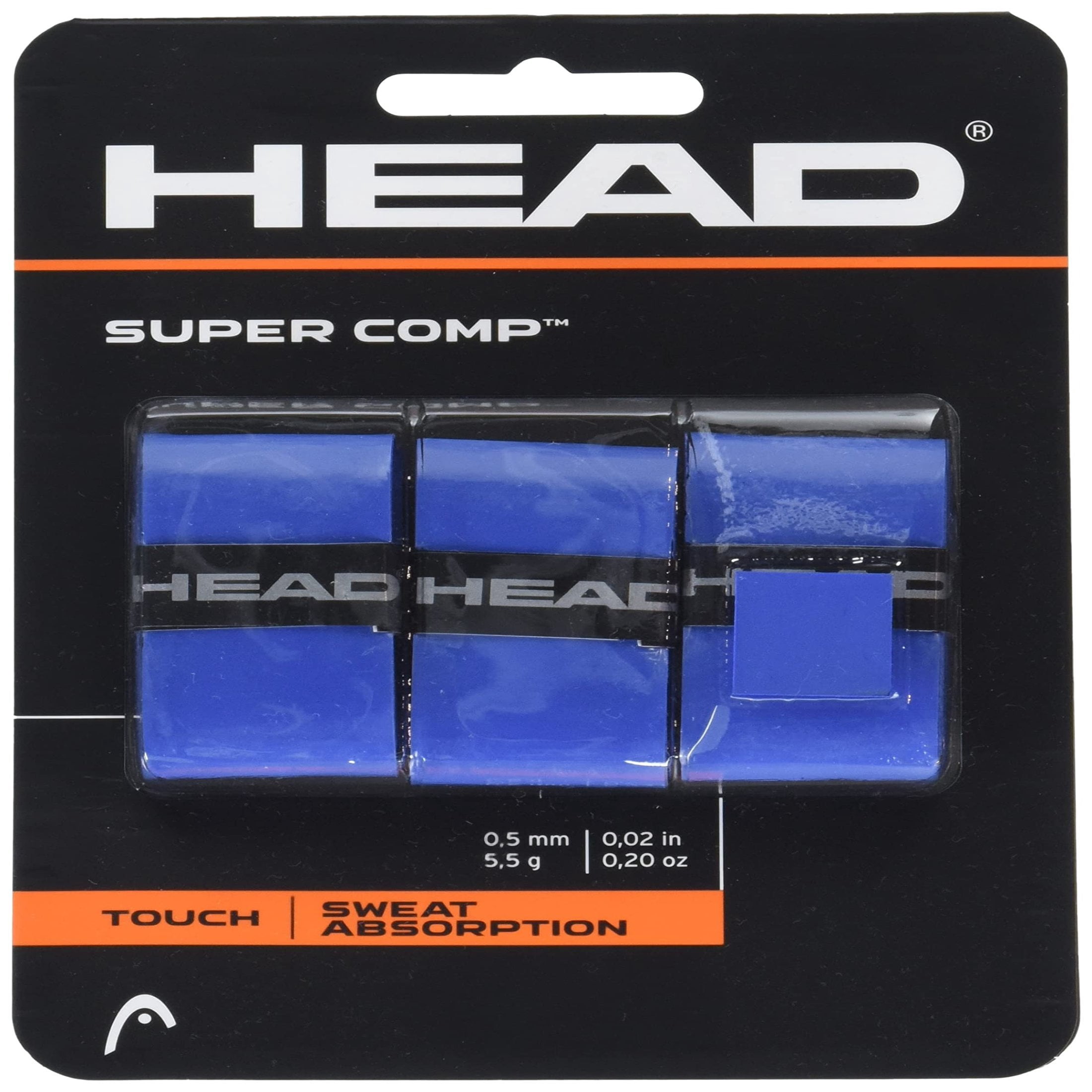 Blue Super Comp Overgrip Trio for Enhanced Performance - Walmart.com