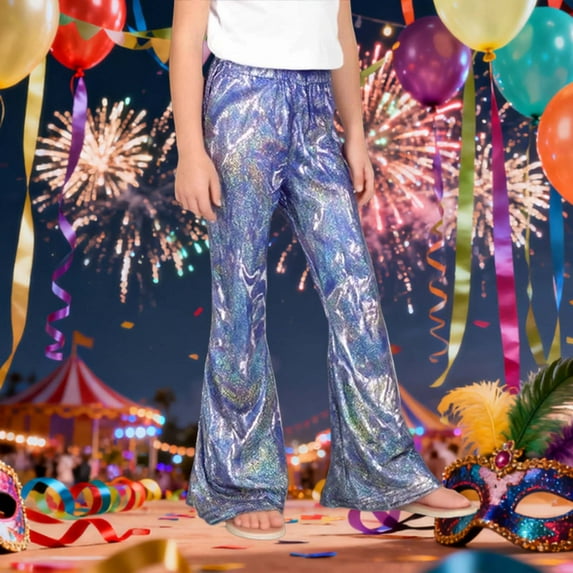 Blue Sweatpants Men Sparkle Pants Dance Pants for Spring Summer Fall ...