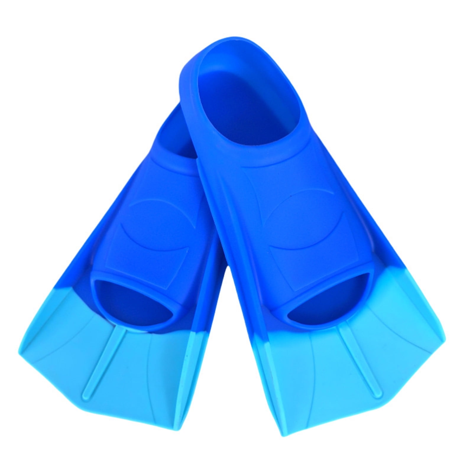 Blue Swimming Fins XXS Size - Rubber Training Flippers for Toddlers ...