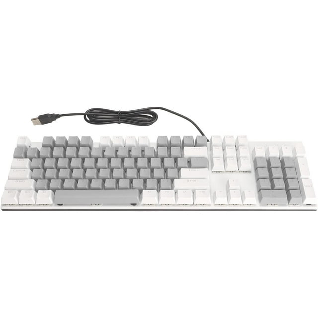 Blue Switch Mechanical Gaming Keyboard, 28 Backlight Modes, 104 Keys ...