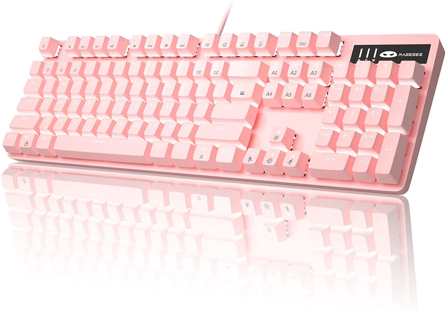 Blue Switches: gaming keyboard is equipped with Blue switches, which ...