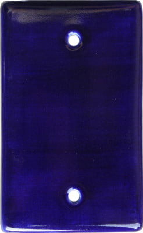 Blue Talavera Ceramic Cover Switch Plate - Walmart.com