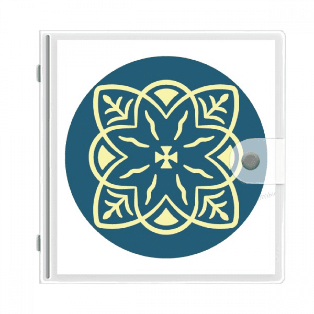 Blue Talavera Style Decorative Pattern Photo Album Wallet Wedding ...