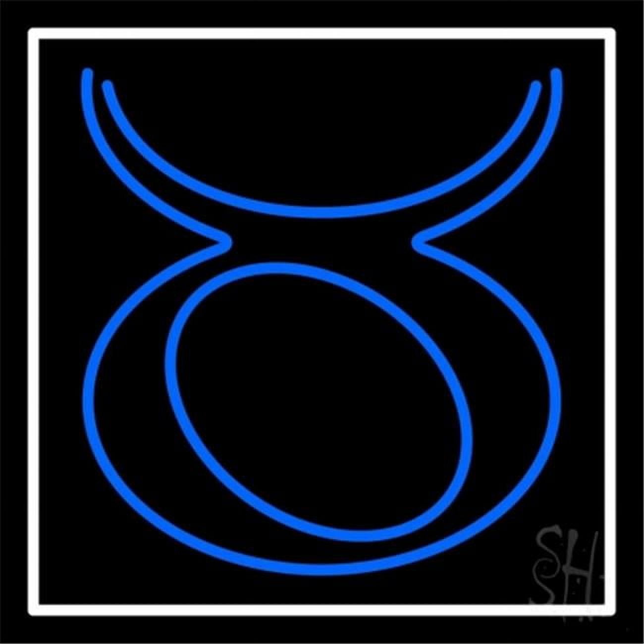 Blue Taurus Neon Sign, 24 x 3 x 24 in. - Walmart.com