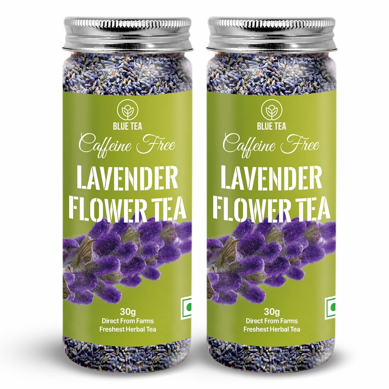 Blue Tea Caffeine Free Lavender Flower Herbal Tea - Pack Of 2 X 30gm ...