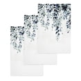Blue Teal Eucalyptus Kitchen Dish Towels for Drying Dishes Set of 3 ...