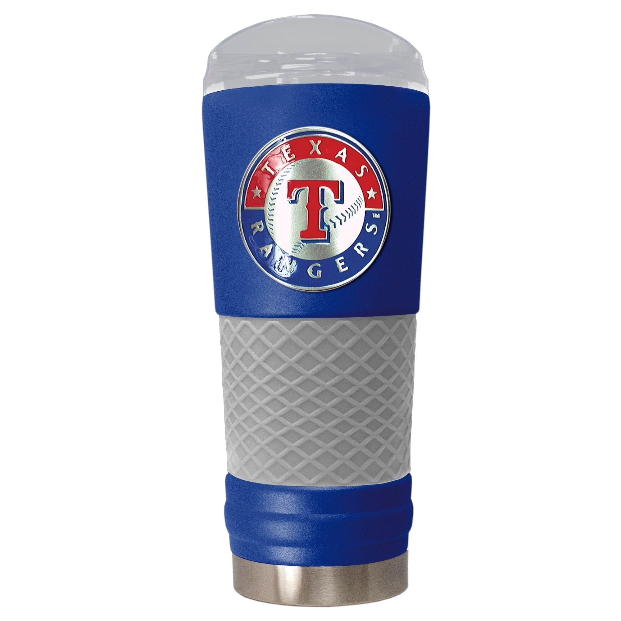 Blue Texas Rangers 24oz. Powder Coated Draft Travel Mug - Walmart.com