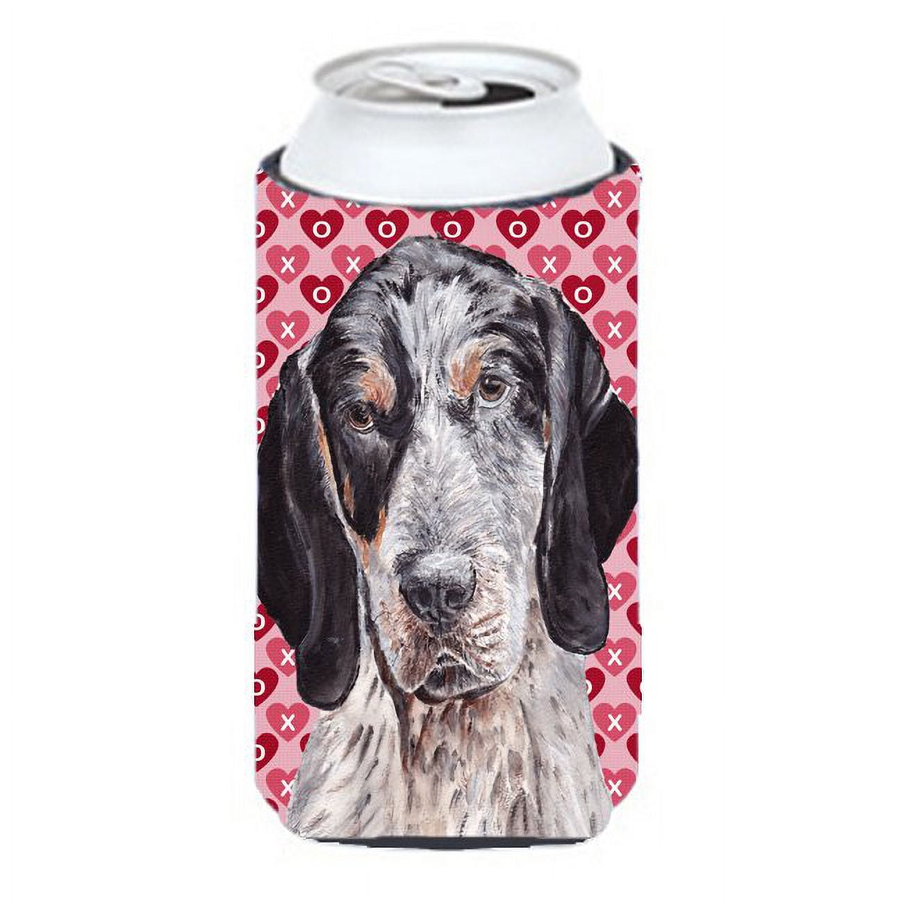Blue Tick Coonhound Hearts and Love Tall Boy Hugger - Walmart.com