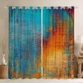 Blue Tie Dye Curtains Red Ombre Curtains & Drapes, Teal Abstract Grunge ...