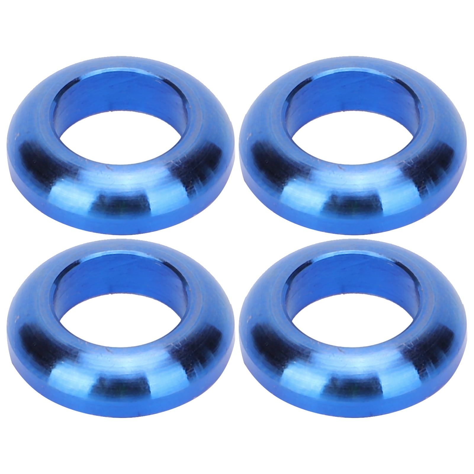 Blue Titanium Alloy M6 Bike Brake Caliper Gasket Screw Bolts 4Pcs ...