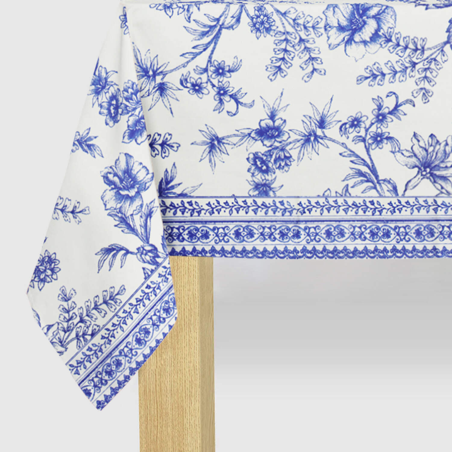 Blue Toile Paper Tablecloth - Walmart.com