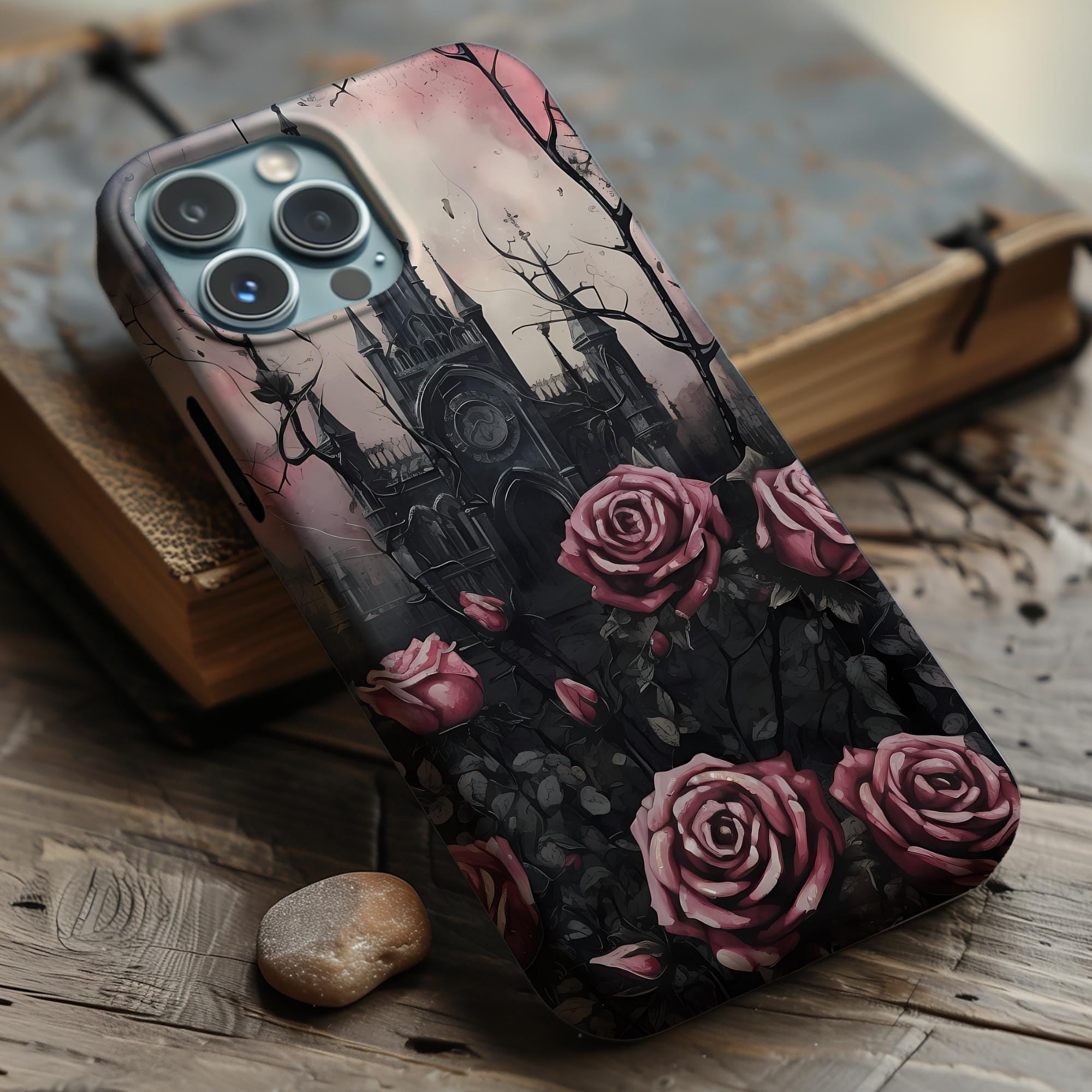 Blue Toile Statement Art Pattern Case for iPhone 17 to 11 Pro Max ...