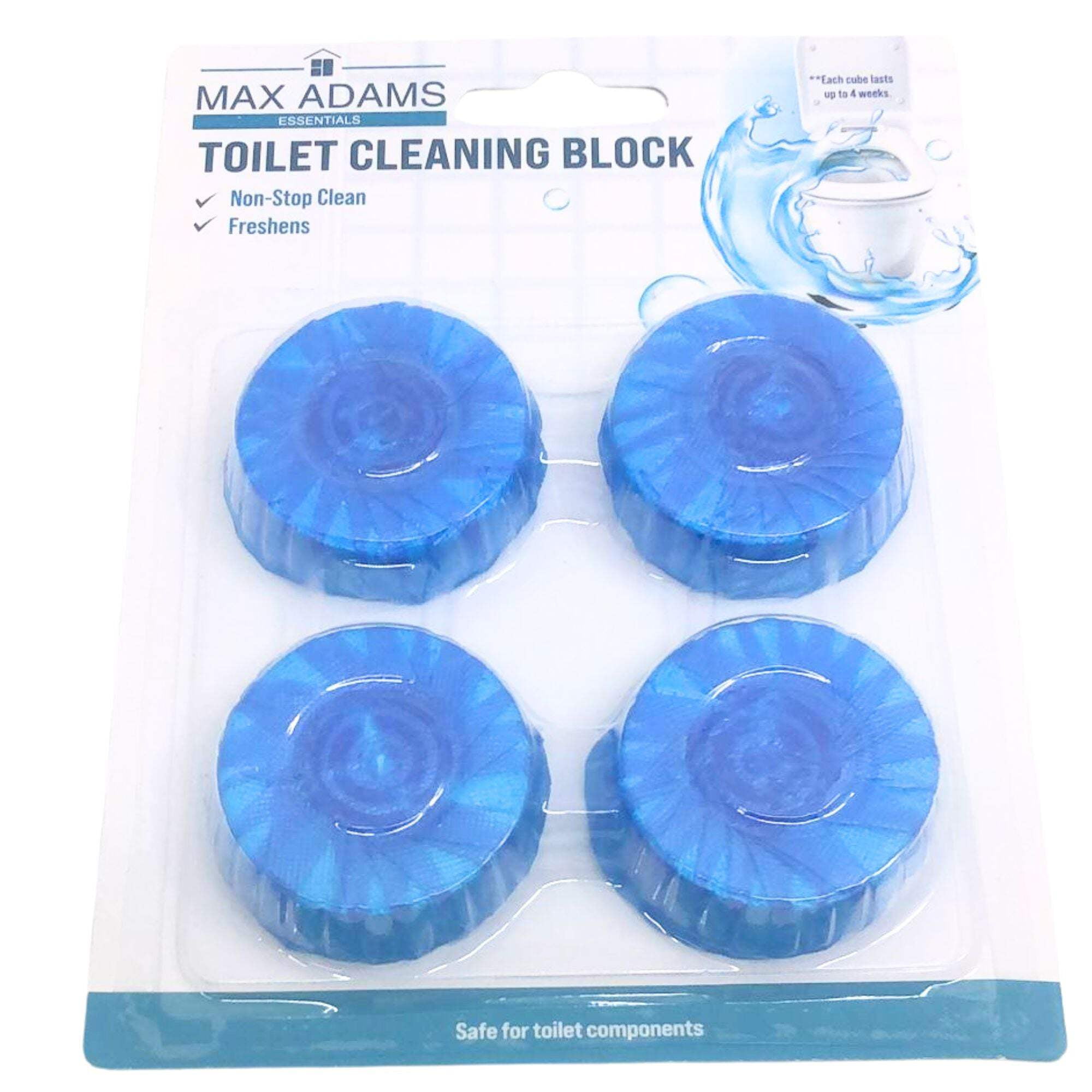 Blue Toilet Bowl Cleaner 4 Tablets - Walmart.com