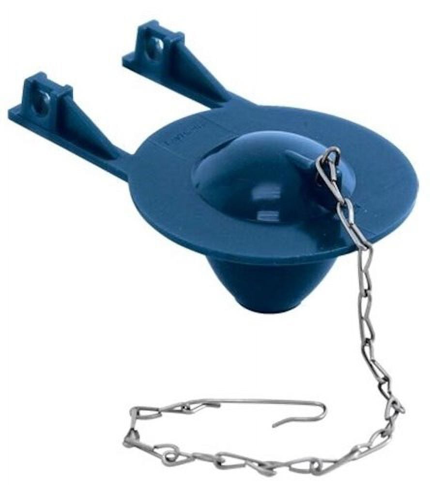 Blue Toilet Corrosion Resistant Replacement Flapper with Stainless ...