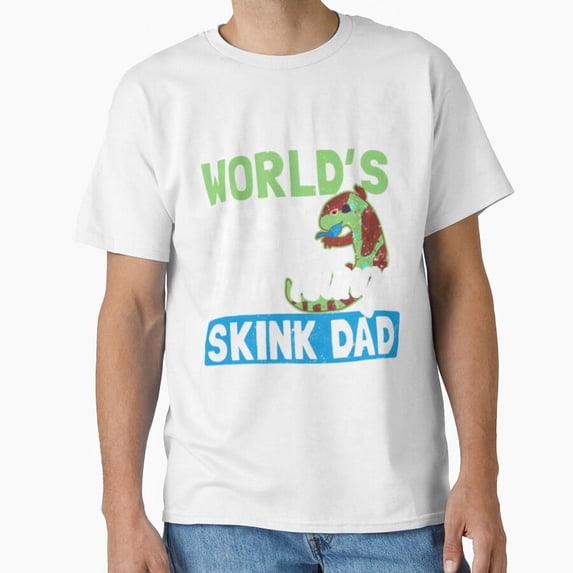 Blue Tongue nk Best Dad Ever Gift Exotic Reptile Lizard Top T-Shirt ...