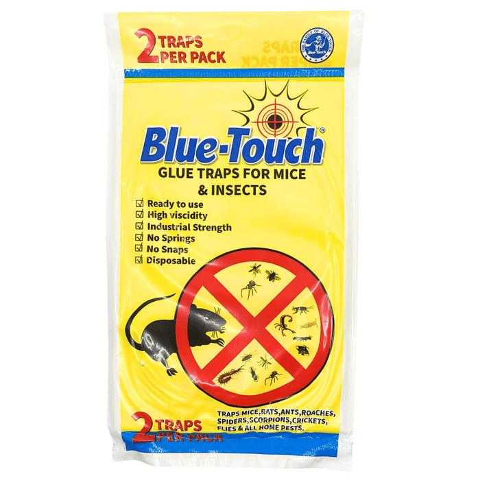 Dependable Industries' Blue Touch Rat & Mouse Jumbo Glue Traps Bulk (20 ...