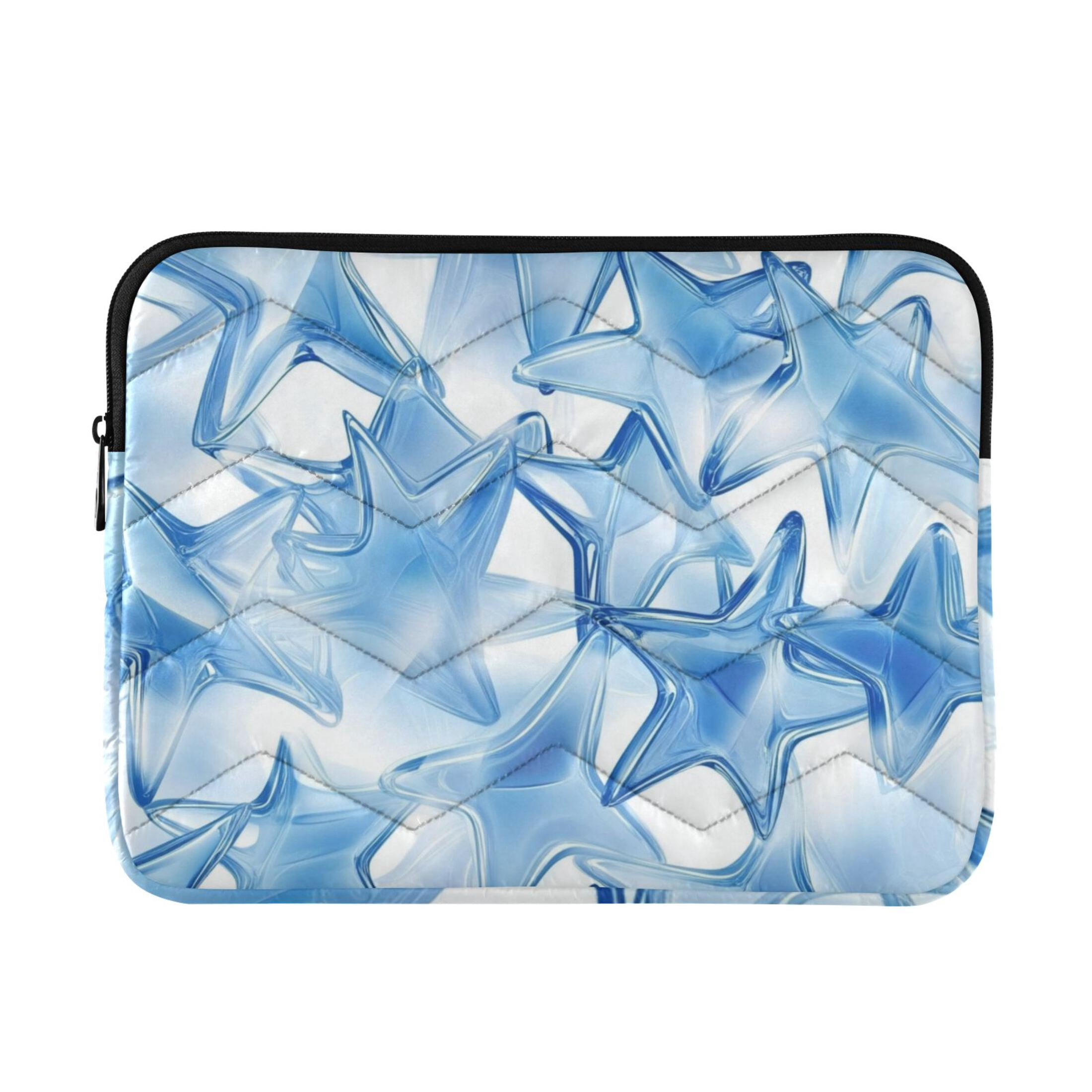 Blue Translucence Stars Quilted Laptop Protective Cases Computer ...