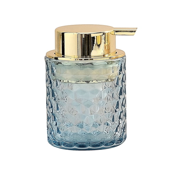 Blue Transparent Triangular Water Ripple 150ml Mousse Foaming Bottle ...