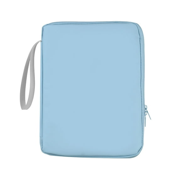 Blue Travel-Friendly Tablet Carrier With Internal Divider To Separate ...