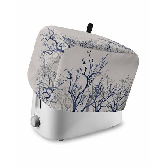 Blue Tree Toaster Cover 2 Slice, Small Kitchen Appliance Covers, Retro ...