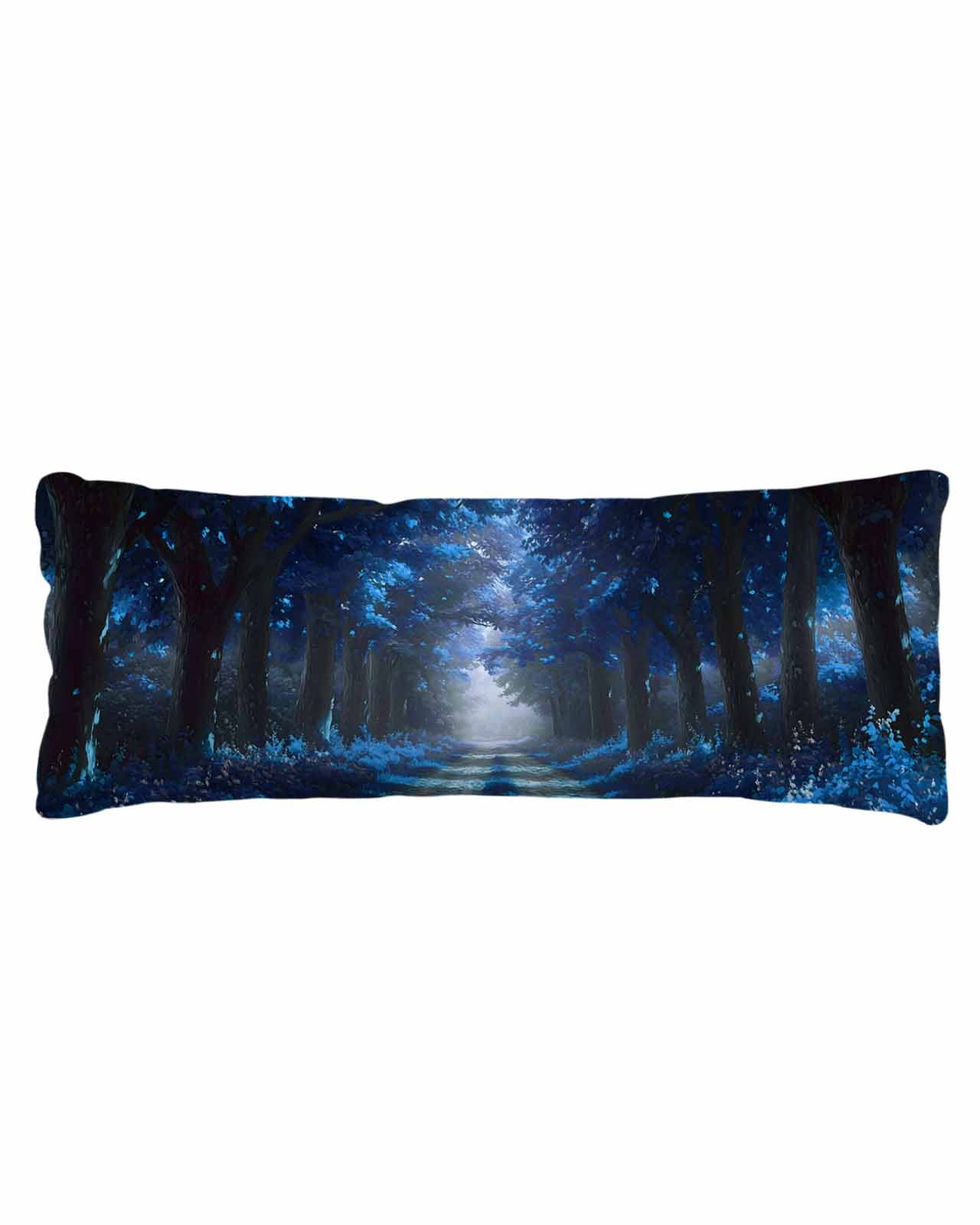 Blue Trees Body Pillow Cover 20 x 60 Inch Decorative Pillow Cover ...