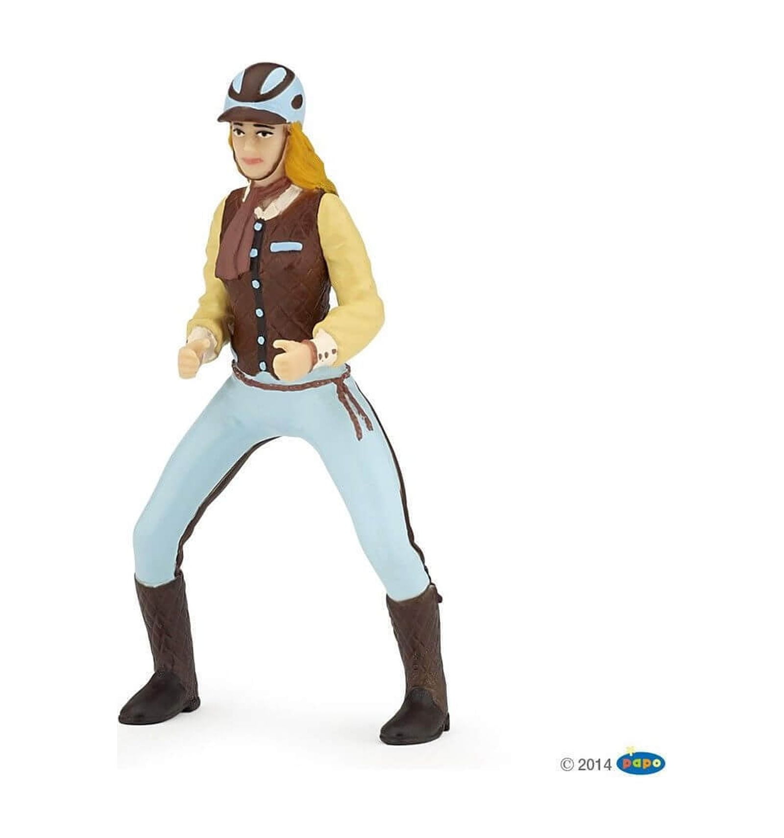 Blue Trendy Rider (Papo) - Walmart.com
