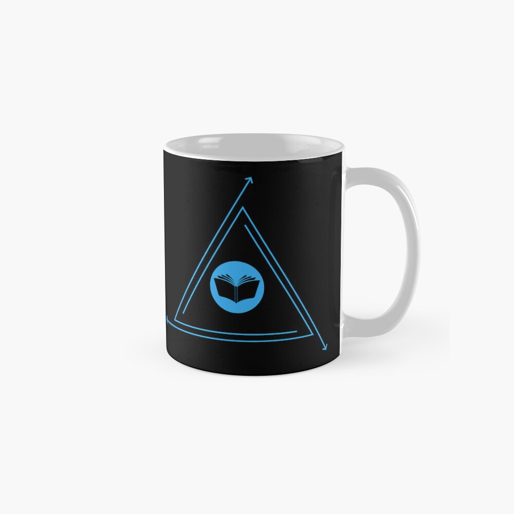 Blue Triangle Book Logo Classic Mug - Walmart.com