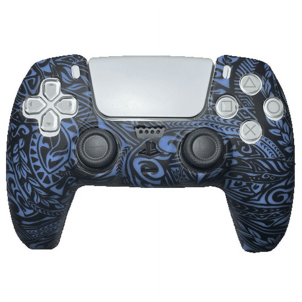 Blue Tribal PS5 Silicone Grip Gaming Rubber Case Cover Playstation 5 ...
