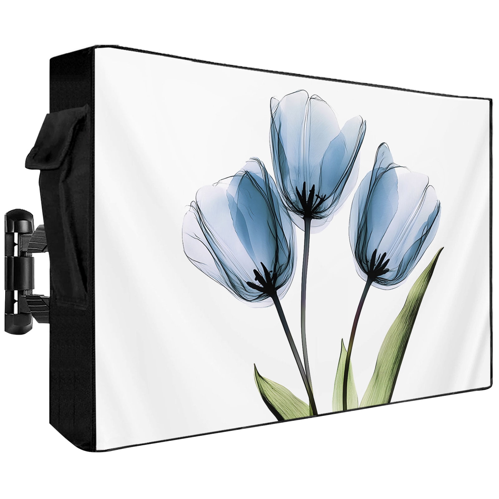 Blue Tulip Outdoor TV Cover 40 to 43 inch Country Flower Pastoral Style ...