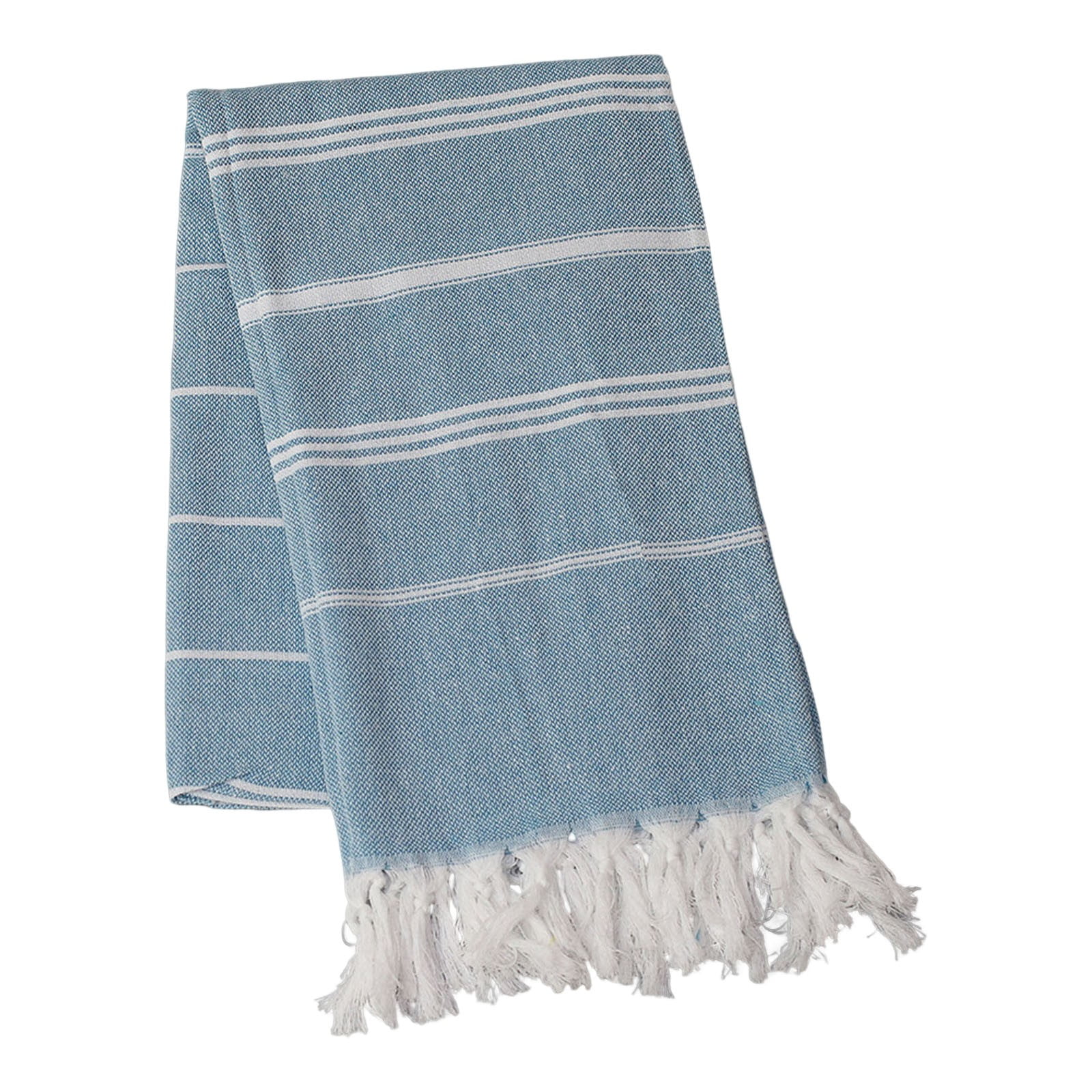 Blue Turkish - Style Pure Cotton Beach Towel - Walmart.com