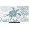 Blue Turtle Coastal TV Dust Cover,Stretchable TV Screen Desktop ...