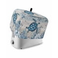Blue Turtle Coastal Toaster Cover 2 Slice, Small Kitchen Appliance ...