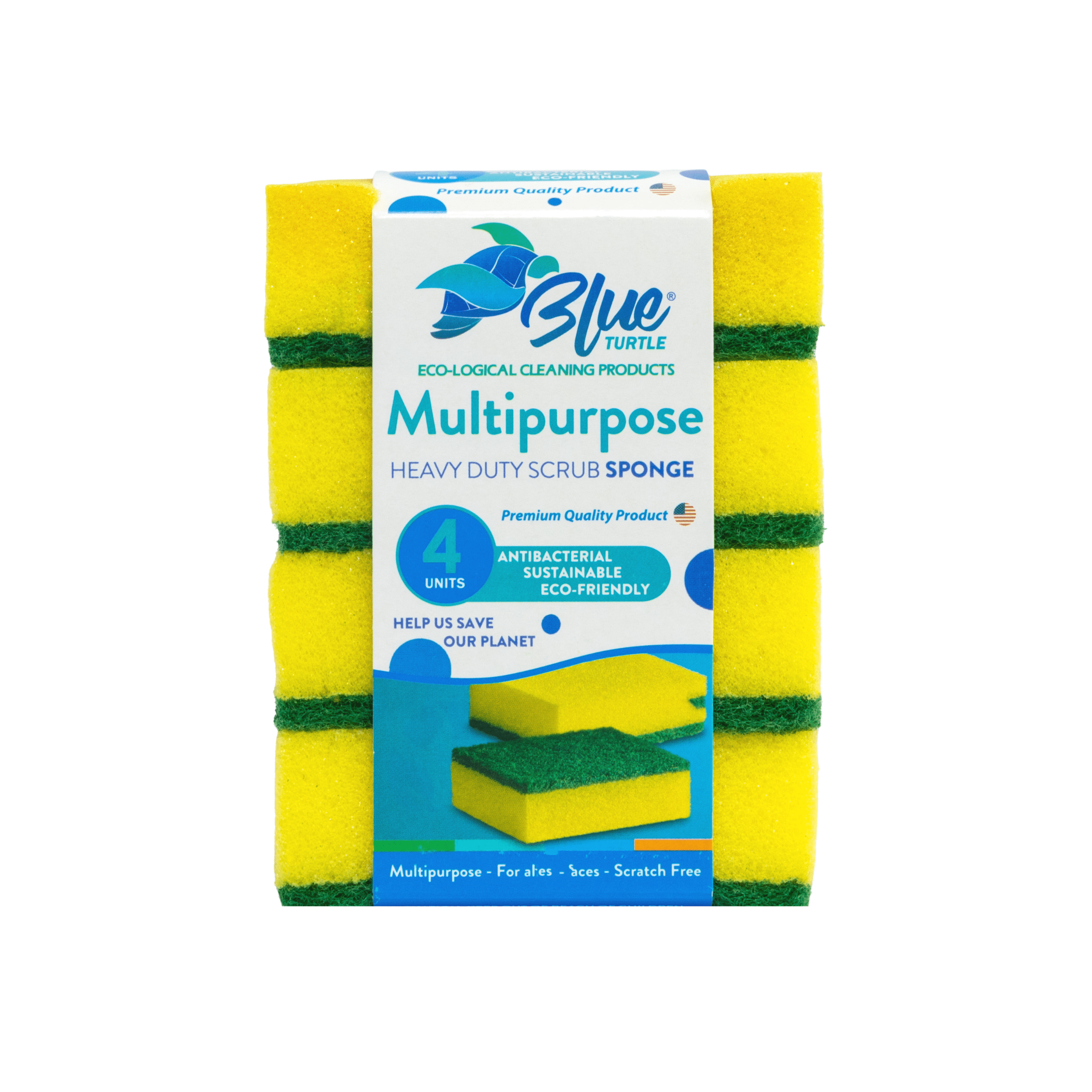 Blue Turtle Multipurpose Sponges for Any Occasion – All Surface ...