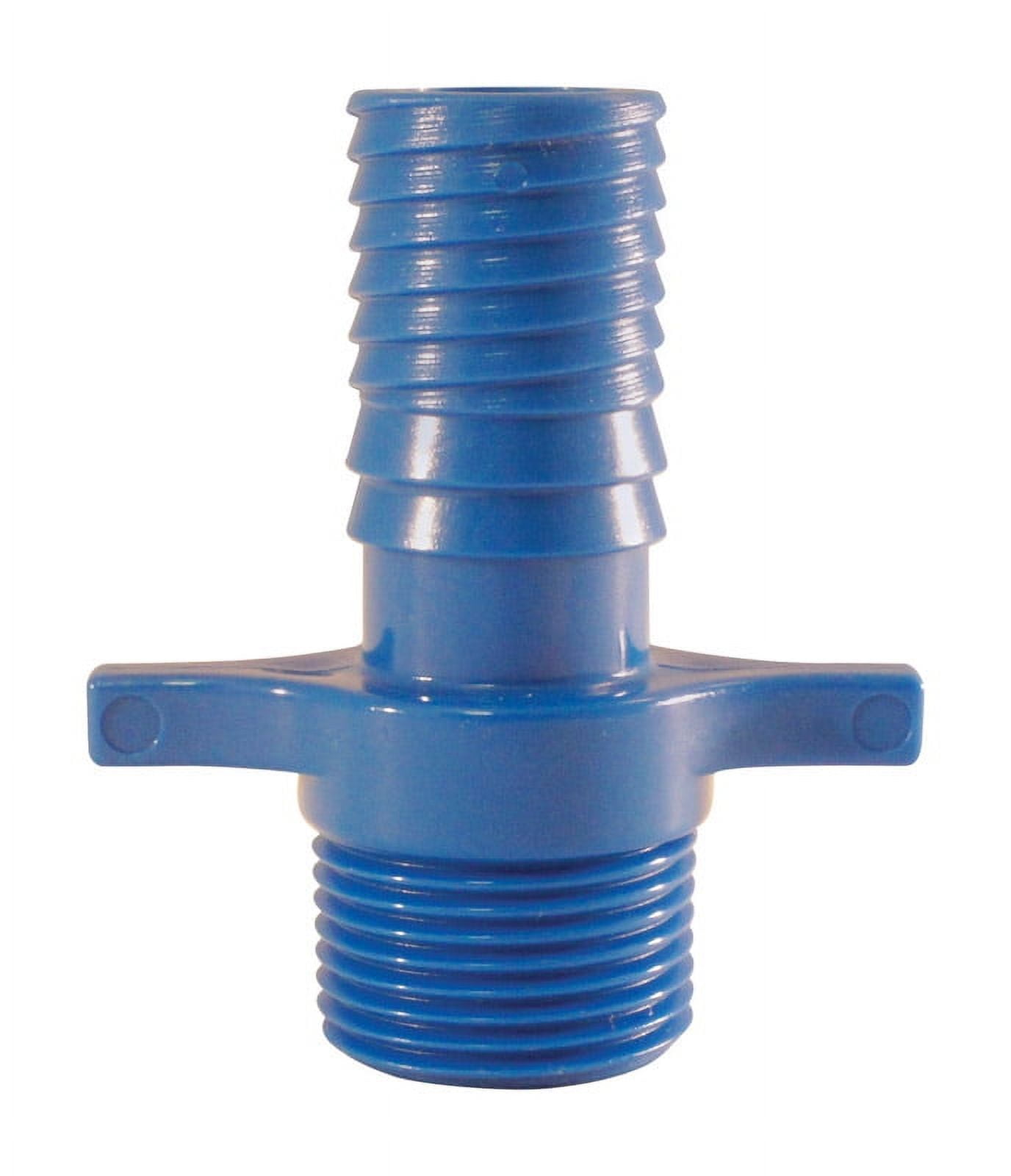 Blue Twisters 4814703 1 in. Insert x 0.75 in. Dia. MPT Polypropylene ...