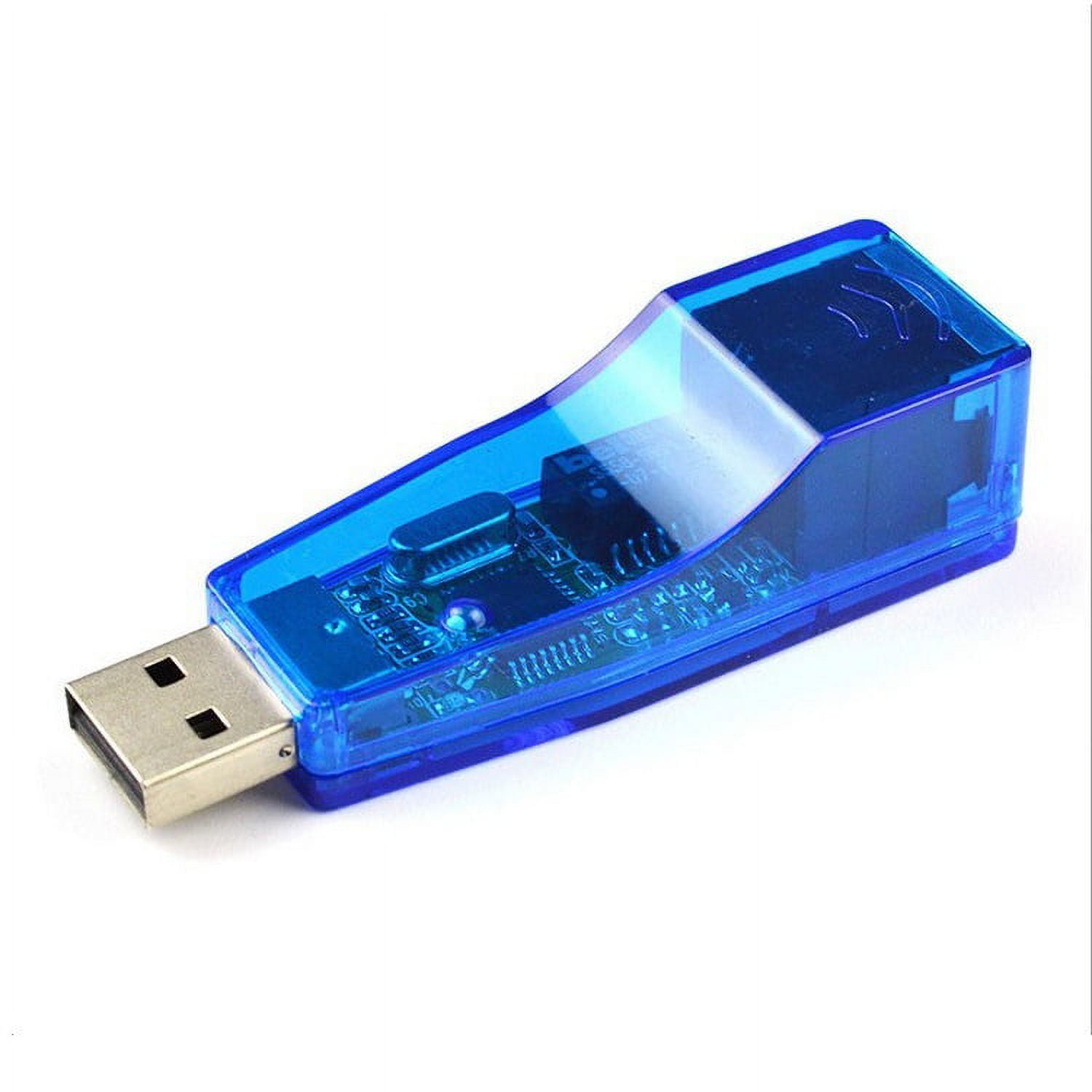 Blue USB external network card notebook computer desktop USB 9700 ...