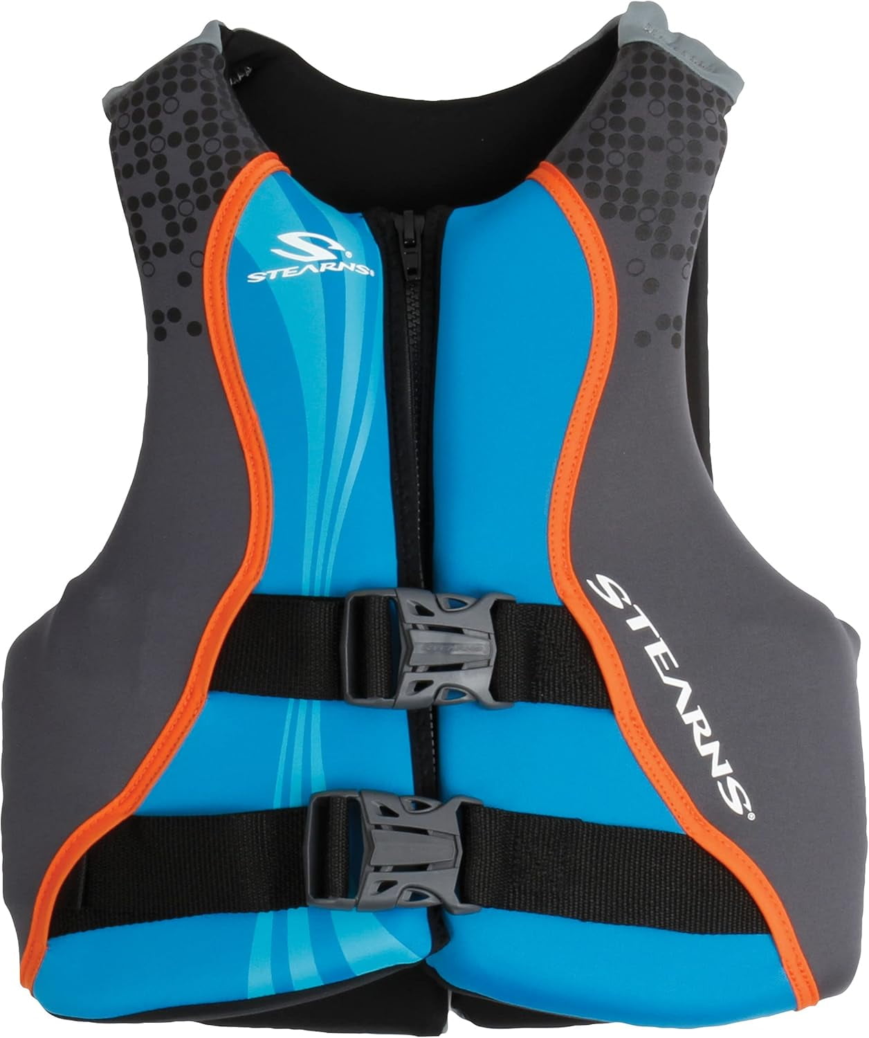 Blue USCG Approved Type III Life Vest for Kids Weighing 50-90lbs ...