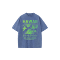 Blue Unisex Oversized Graphic T-Shirt For Men Women, Summer Streetwear ...