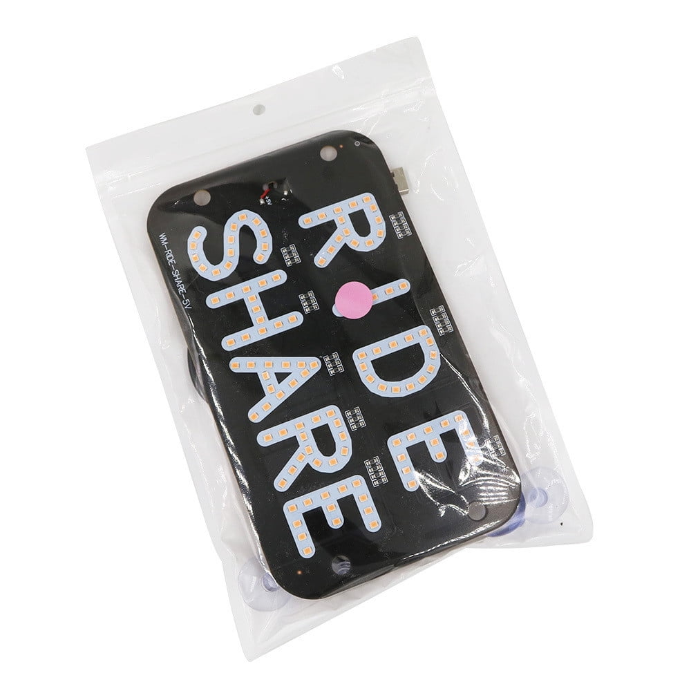 Blue Usb-Powered Vehicle Message Board With 10 Preloaded Phrases And ...