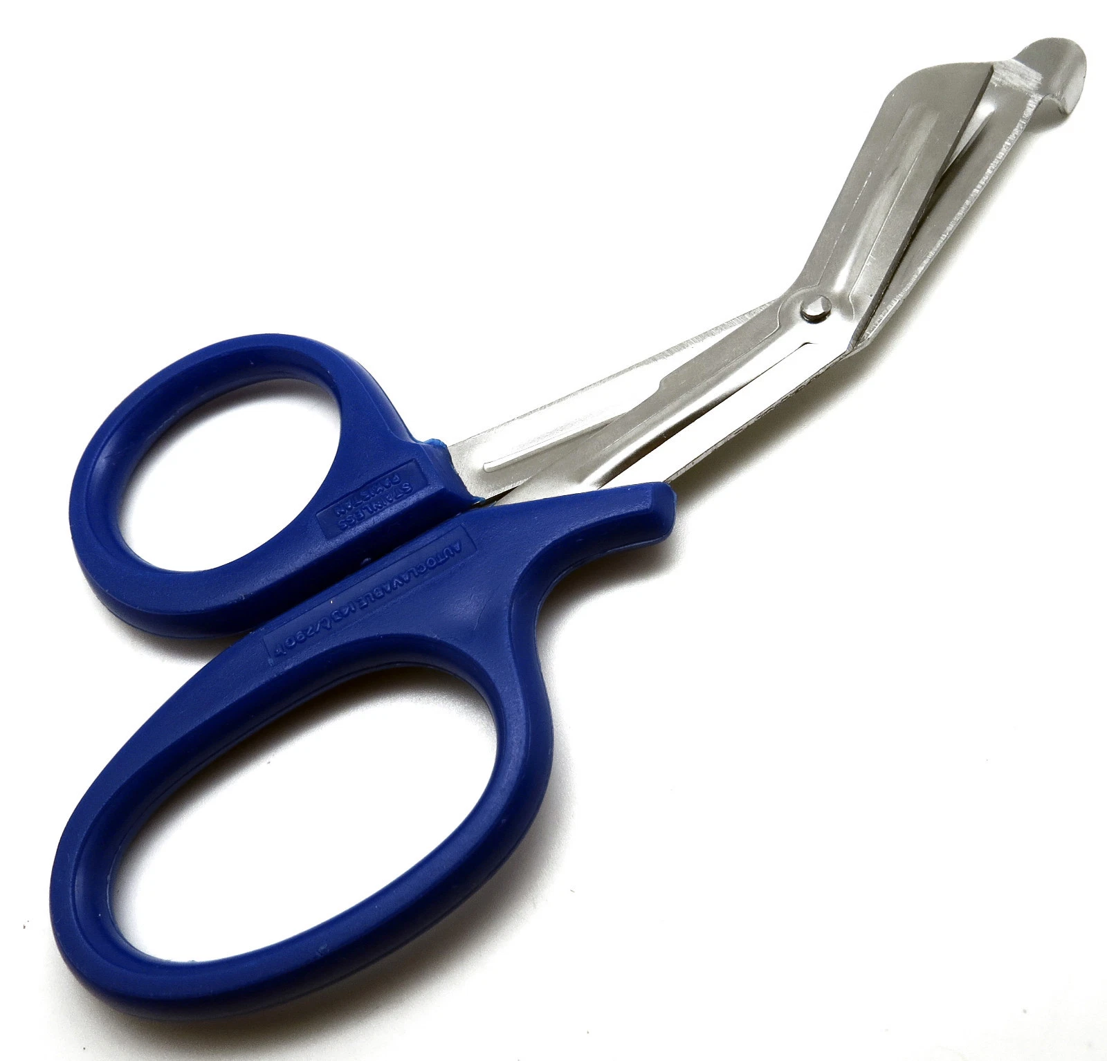 Blue Utility Scissors 7.25" Multi-Purpose Diy Ems Emt Universal Shears ...