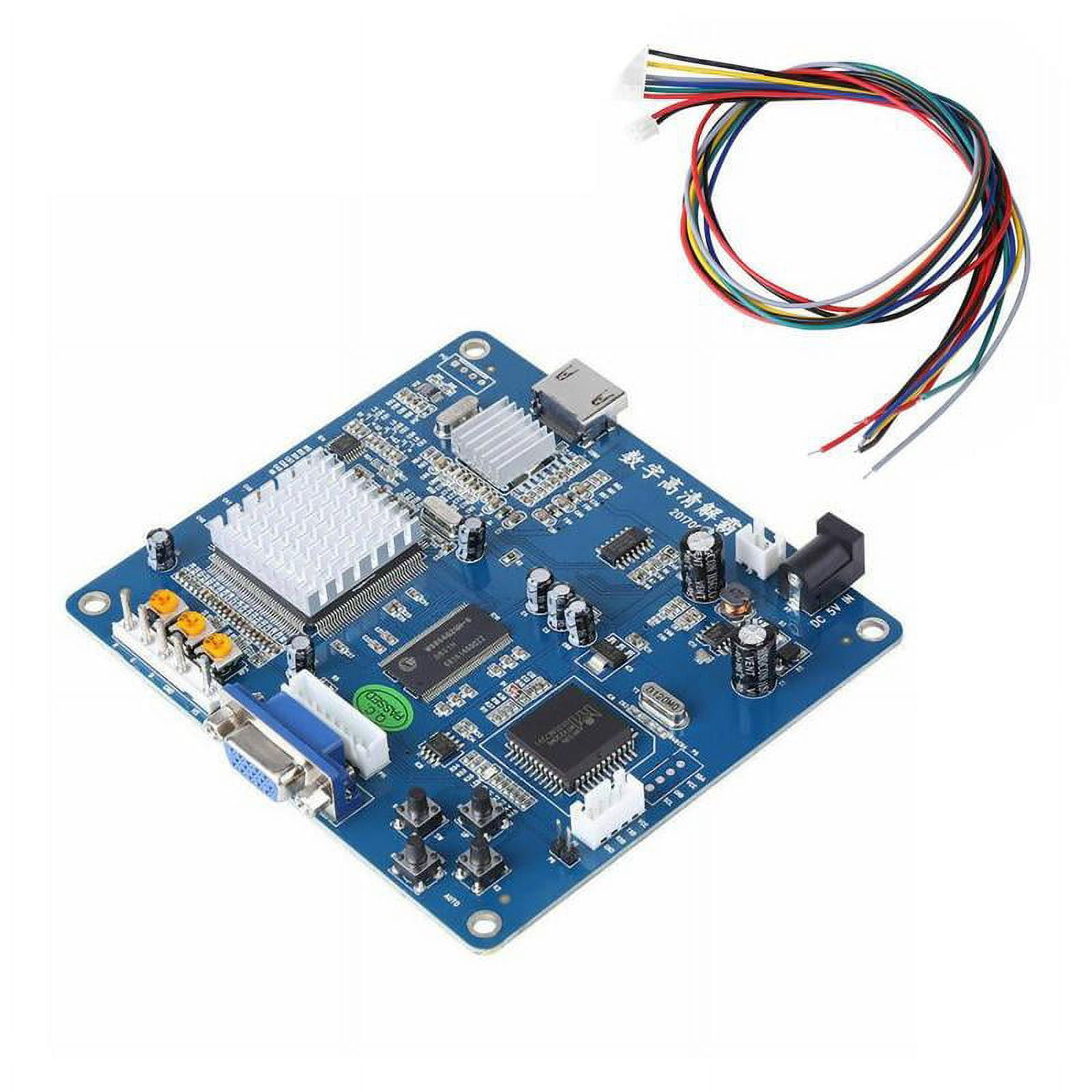 Blue VGA/RGB/CGA/EGA/YUV TO / Video Output Converter Board HD for ...