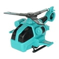 Blue Vehicle Simulation Inertia Bus Motorcycle Helicopter Model Toy Car ...