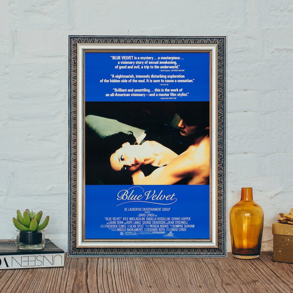 Blue Velvet (1986) Movie Poster, Blue Velvet Classic Vintage Movie ...