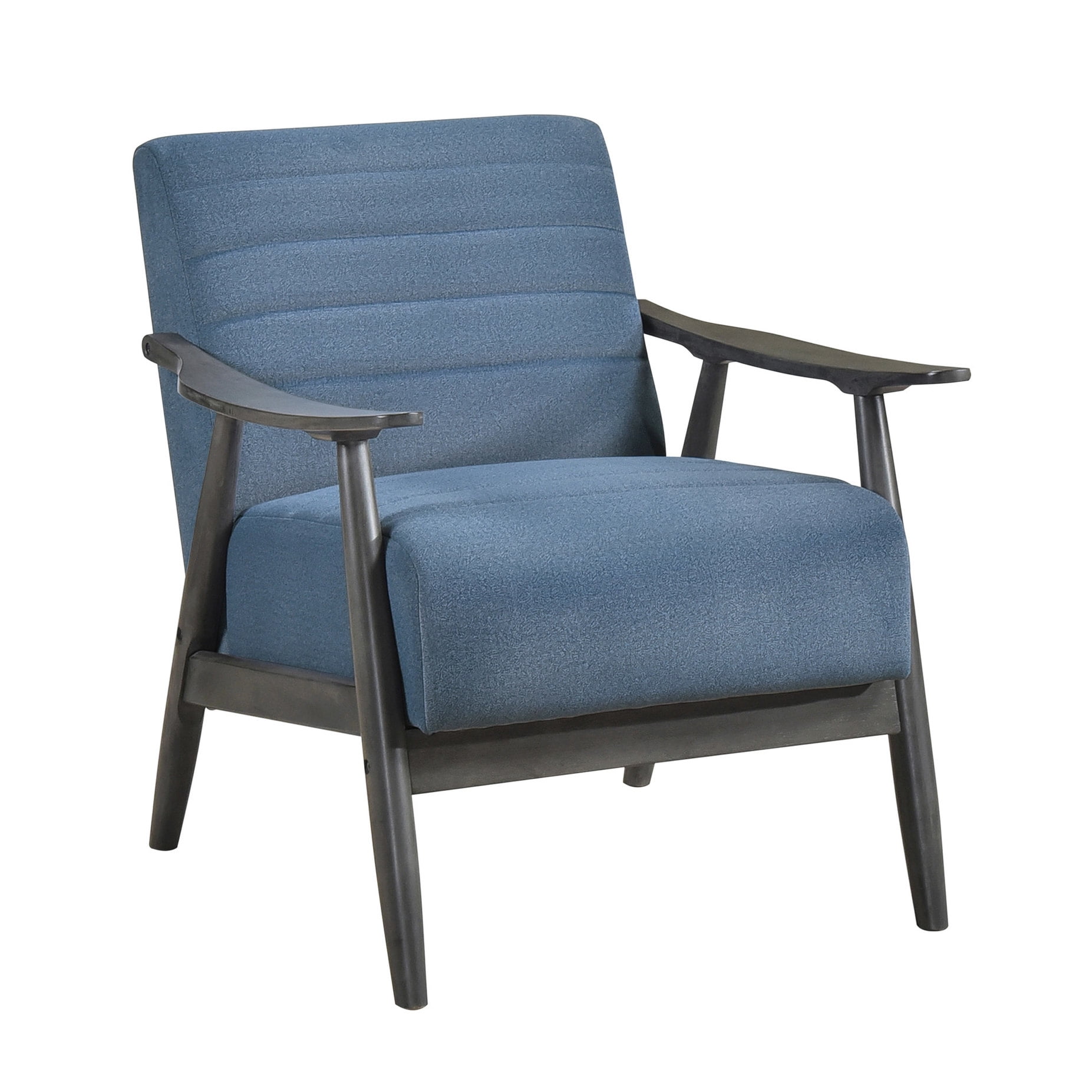Blue Velvet Accent Chair for Living Room | Offer Auxiliary Seating ...