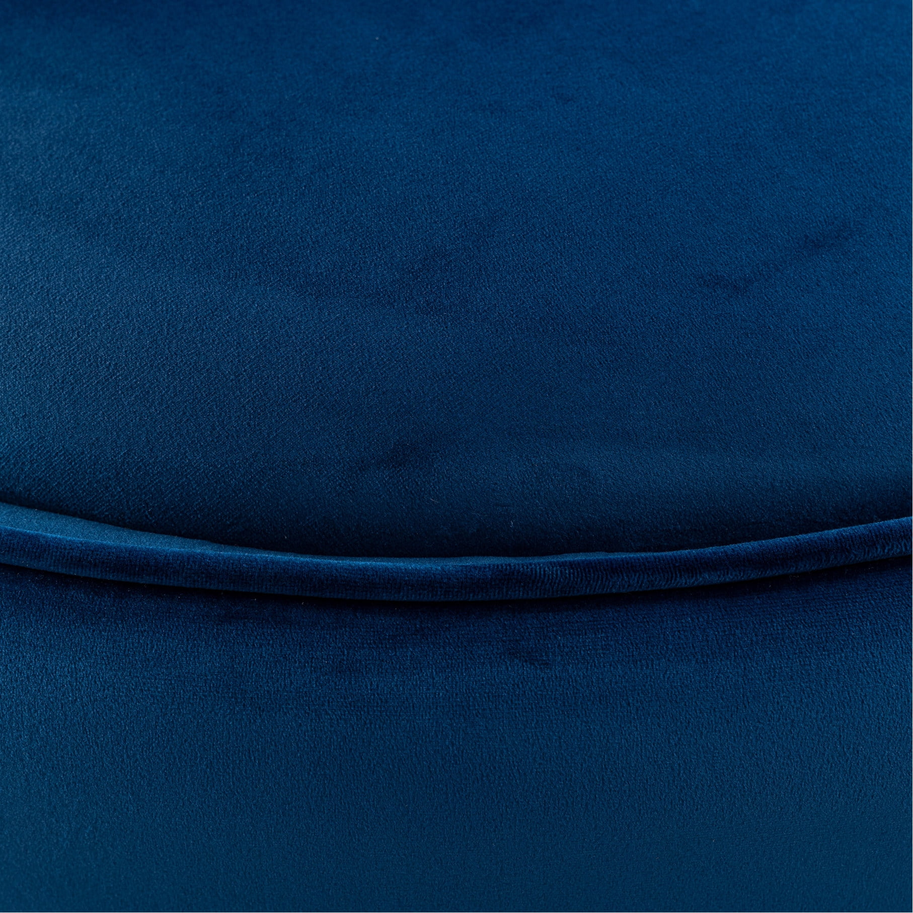 Blue Velvet Swivel Chair | Thick Foam Cushion | Sturdy Metal Support ...