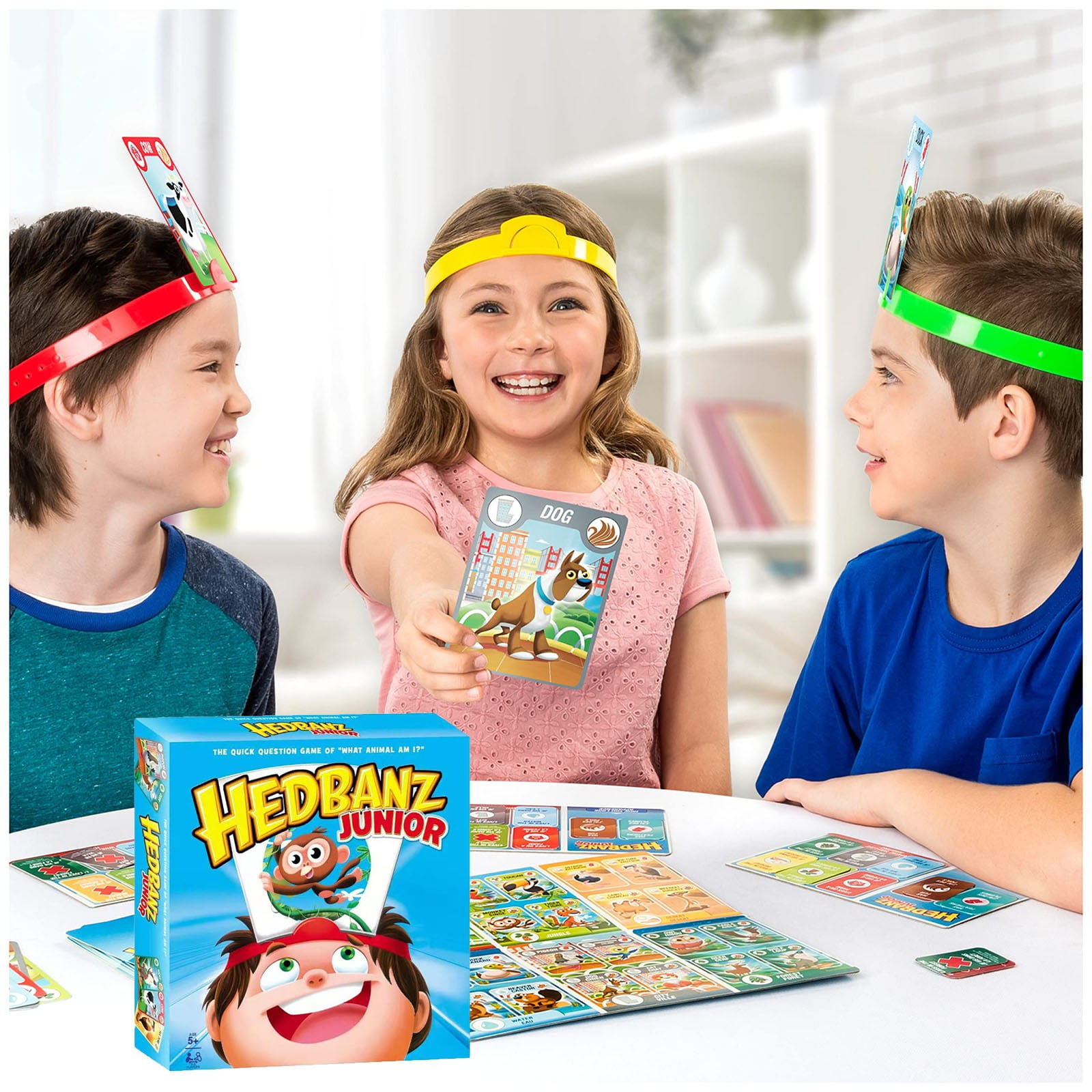(Blue) Version of the Guess Who Game -What Am I- Headband Guessing Game ...
