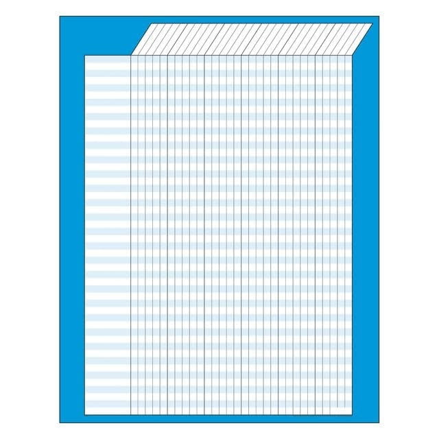 Blue Vertical Jumbo Incentive Chart [T73204] - Walmart.com
