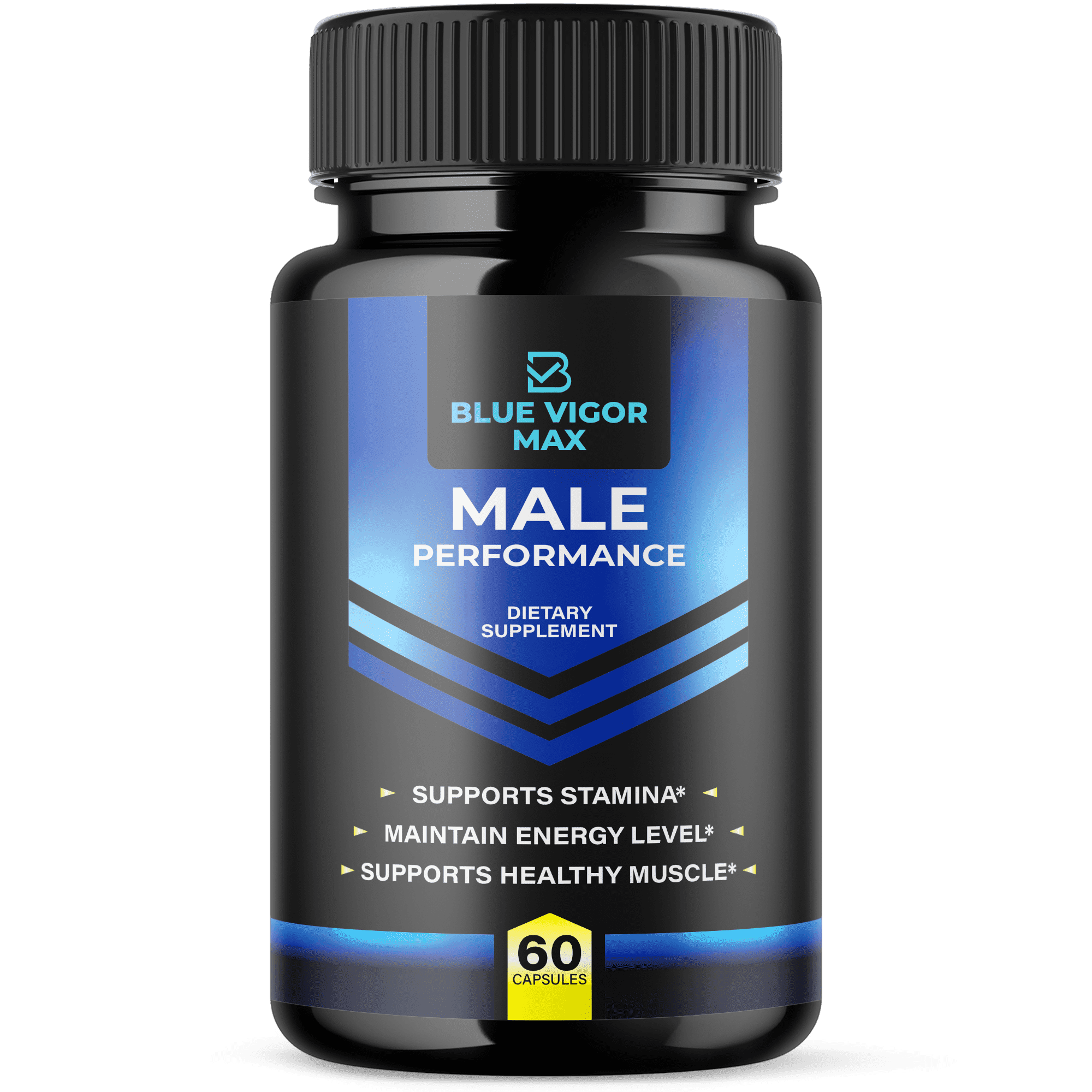Blue Vigor Max Advanced Formula Pills All Natural Vitamin Supplement 60 ...