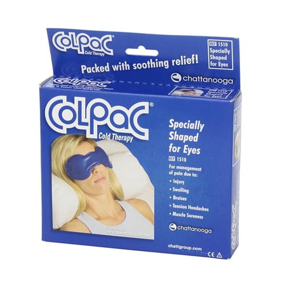 Blue Vinyl Colpac Eye Size Cold Therapy - 1 Each, 2 Pack - Walmart.com
