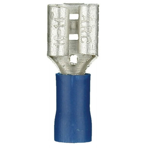 Blue Vinyl Female Quick Disconnect 16-14 Gauge .205 - Walmart Business ...